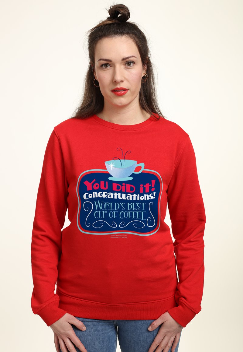 Henry Tiger ELF BEST COFFEE - Sweater - red/rood - Zalando.nl