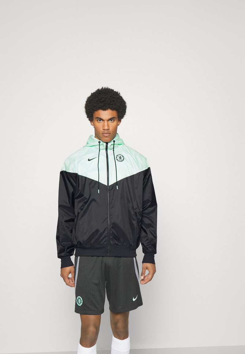 Nike Performance CHELSEA LONDON WINDRUNNER HOODED JACKET - Fanartikel - mint foam/black ...