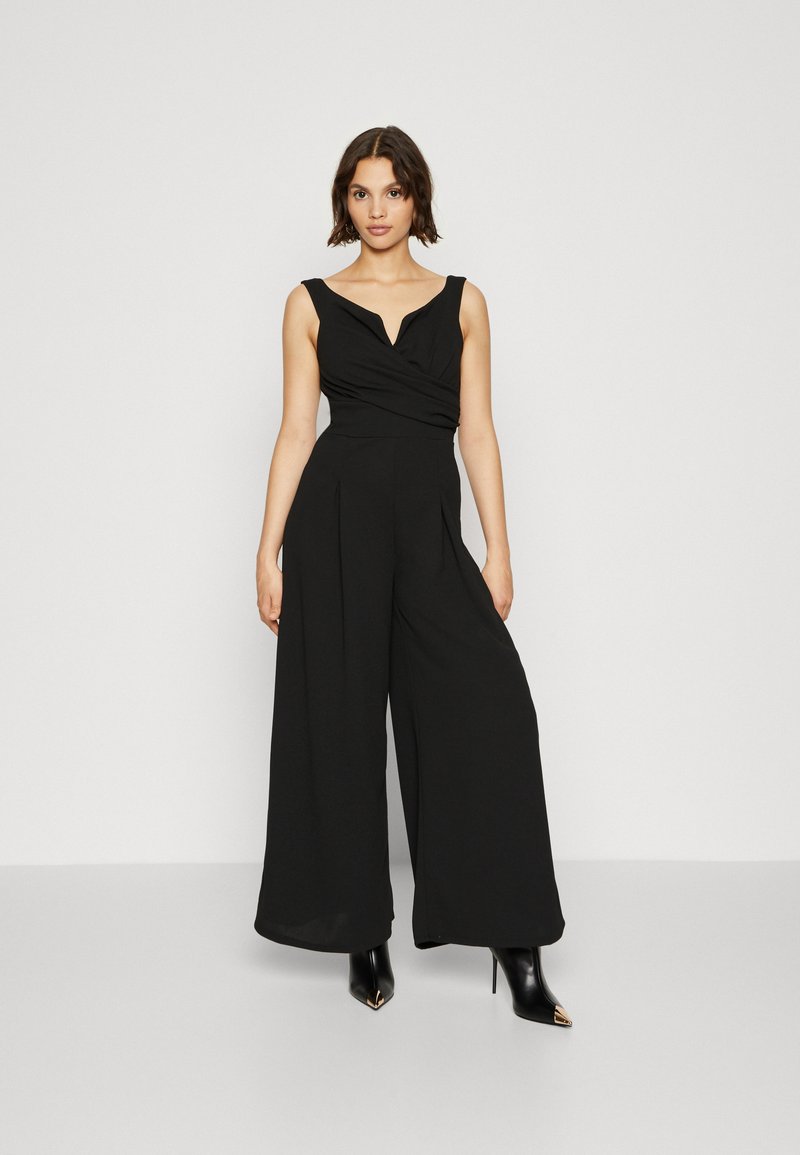 WAL G PETITE KAI WIDE LEG - Combinaison - black/noir - ZALANDO.FR