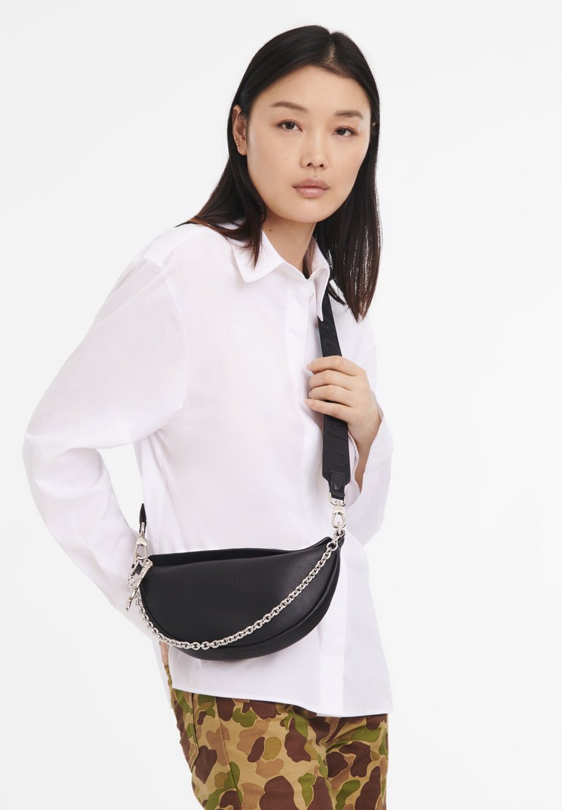 Longchamp SMILE - Across body bag - schwarz/black - Zalando.de