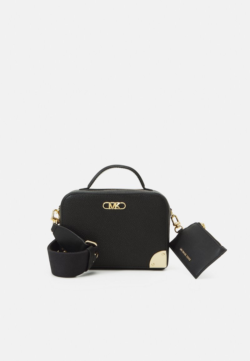 MICHAEL Michael Kors ESTELLE TRUNK XBODY - Skulderveske - black/svart ...