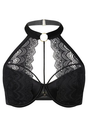 Devoted By Zizzi NECKHOLDER-MIT UND STRINGS - Body - black/noir ...