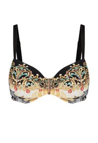 Marc & André WILD BEAUTY - Bikini-Top - black/white multi bk wt mc ...