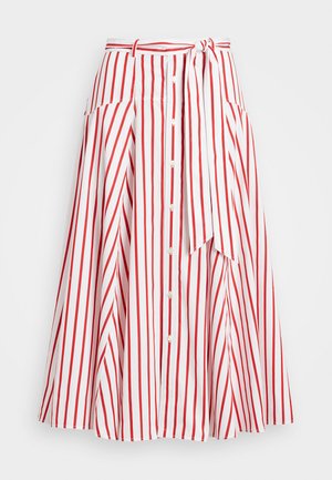 Polo Ralph Lauren SHORT SLEEVE DAY DRESS - Robe chemise - bright hibiscus/rouge - ZALANDO.CH