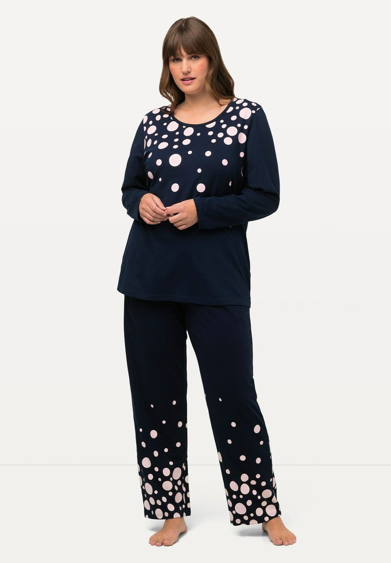 Ulla Popken Pijama - dark blue/azul marino - Zalando.es