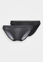 DIM OH MY DIMS BRIEF 2 PACK - Briefs - black/svart - Zalando.se