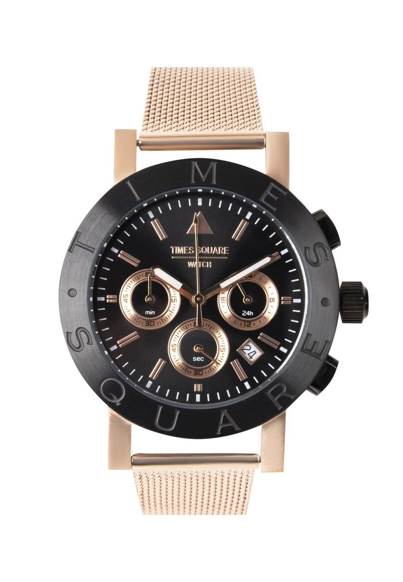 Times Square Watch Zegarek chronograficzny/różowozłoty - Zalando.pl