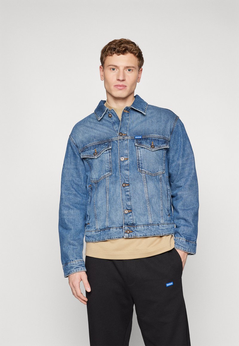 HUGO DEX - Denim jacket - navy/dark blue - Zalando.ie