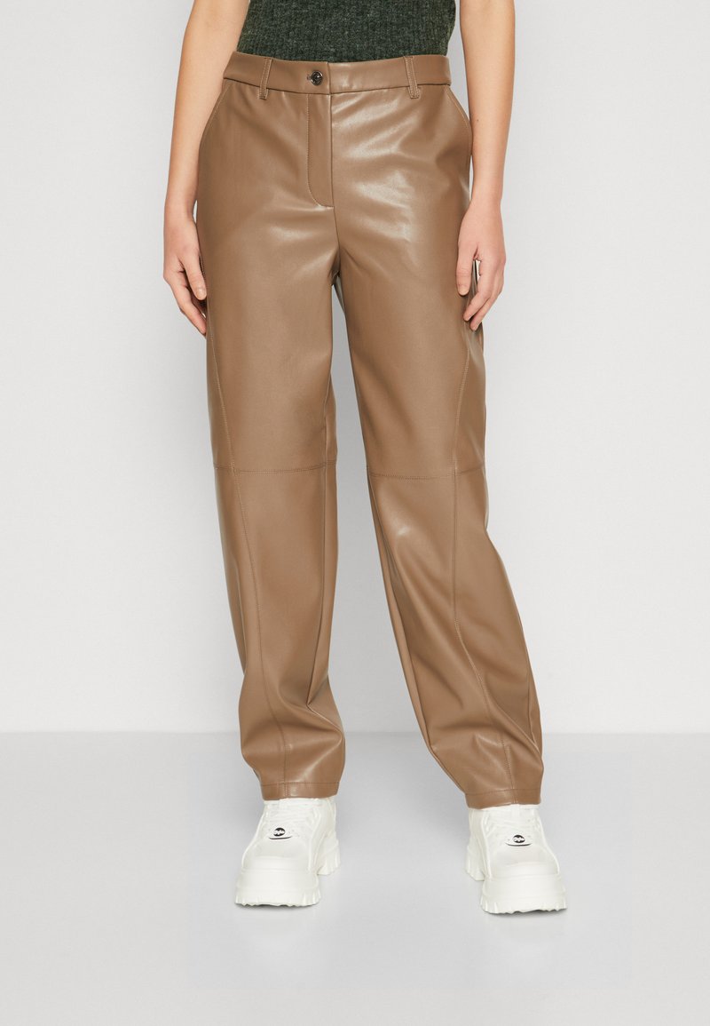ONLY ONLCARLA - Trousers - walnut/brown - Zalando.ie