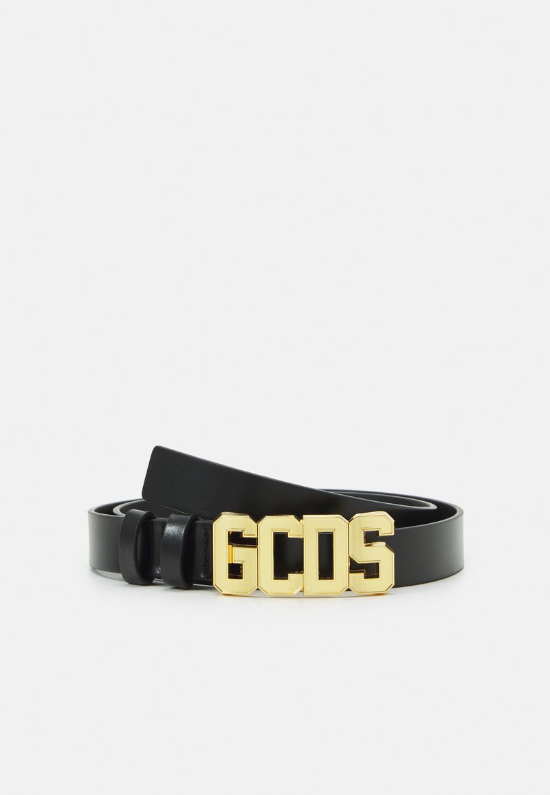 GCDS LOGO BELT - Belte - gold-coloured/svart - Zalando.no