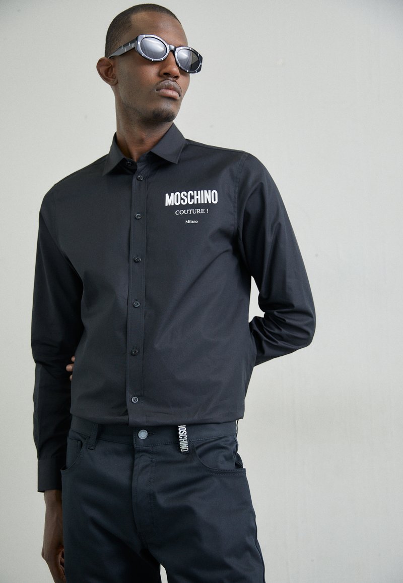 MOSCHINO Shirt - fantasy black/black - Zalando