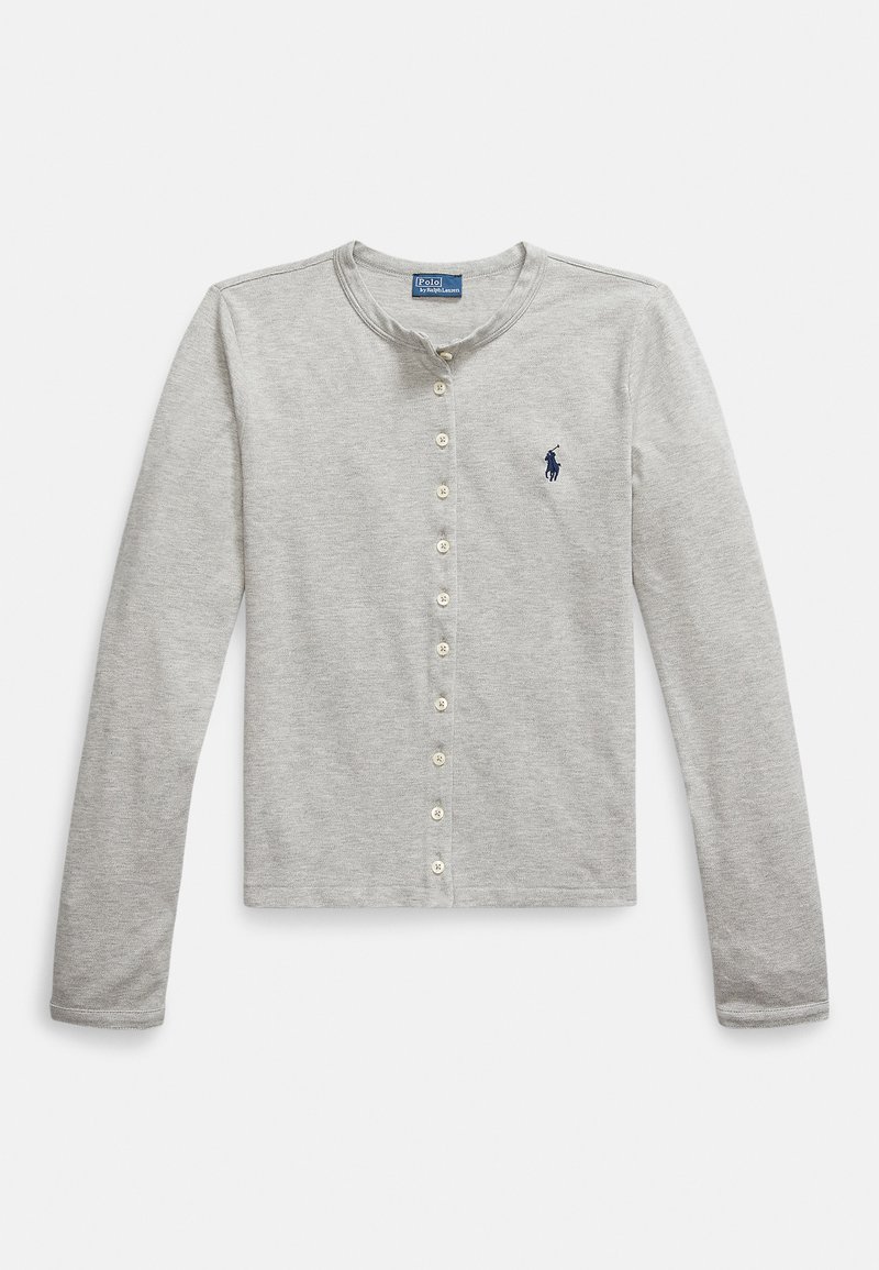 Polo Ralph Lauren STRETCH COTTON CREWNECK CARDIGAN - Strickjacke ...