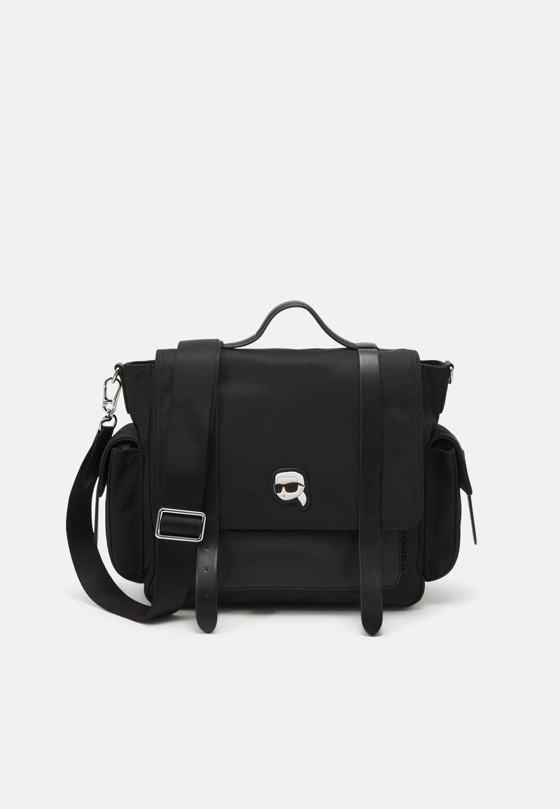 KARL LAGERFELD MESSENGER - Across body bag - black - Zalando.co.uk