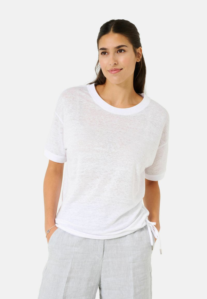 BRAX STYLE CANDICE - T-shirt basique - white/blanc - ZALANDO.FR