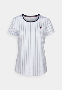 Fila LEONIE - Sport T-shirt - white / navy/weiß - Zalando.at