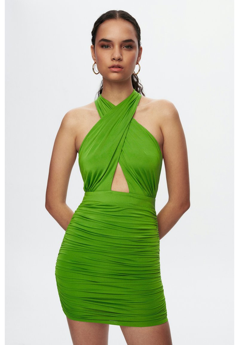 Adl Sleeveless Cocktailjurk Greengroen Zalandonl