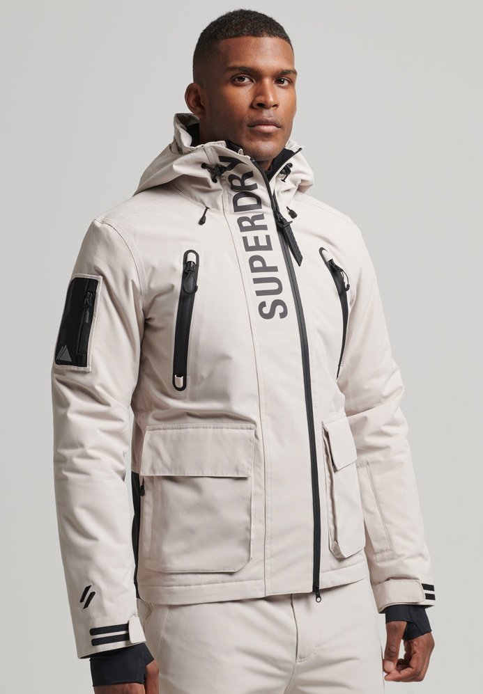 Superdry SPORT ULTIMATE RESCUE - Giacca outdoor - silver cloud/grigio chiaro - Zalando.it