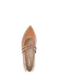 Gabor Ankle strap ballet pumps - brown - Zalando