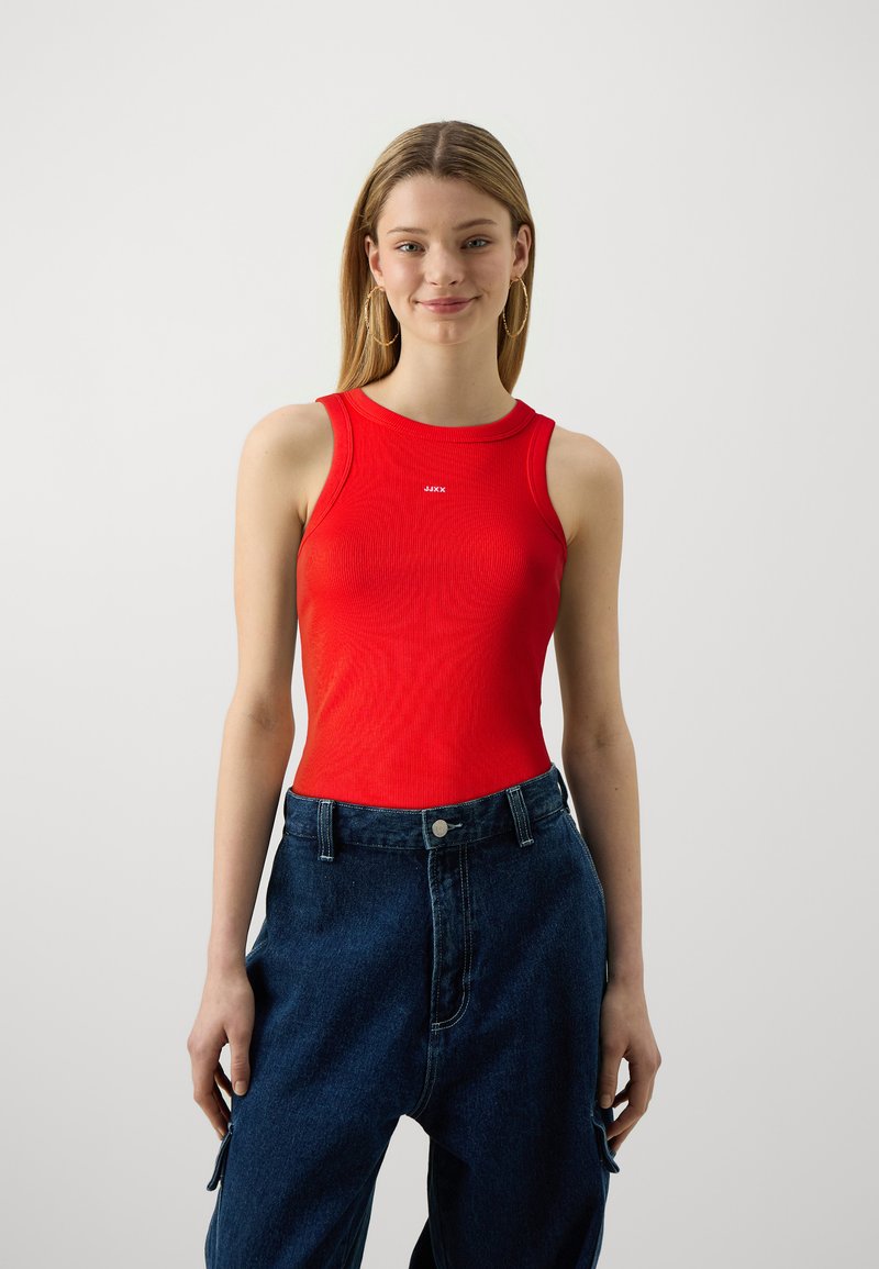 JJXX JXFOREST LOGO - Top - fiery red/red - Zalando