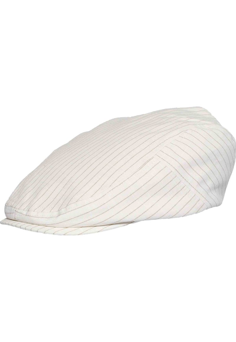 bugatti FLATCAP PINSTRIPE DESIGN - Beanie - white - Zalando.ie