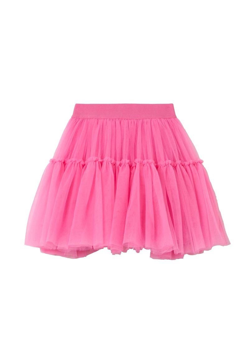 OVS WITH FLOUNCE - A-lijn rok - pastel pink/donkerroze - Zalando.nl