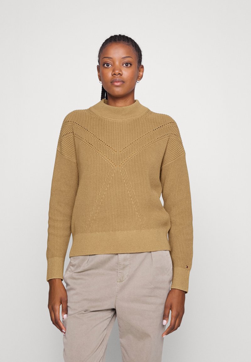 Tommy Hilfiger Jumper - countryside khaki/beige - Zalando.de