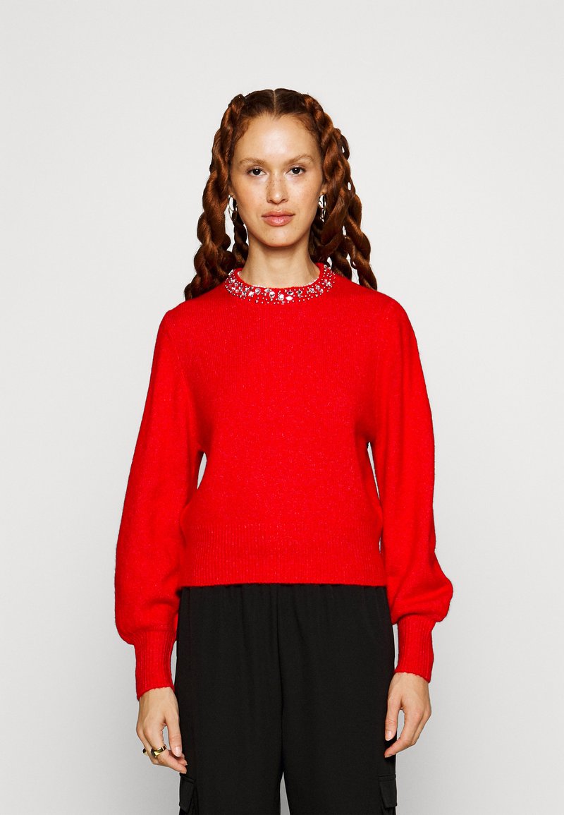 ONLY Tall ONLELSA - Jumper - high risk red/red - Zalando.ie