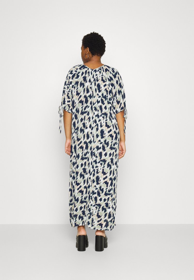 Vero Moda Curve VMMENNY DRESS - Maxi dress - navy blazer/mette/dark ...