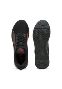 Puma FLYER LITE - Laufschuh Stabilität - black for all time red/schwarz ...