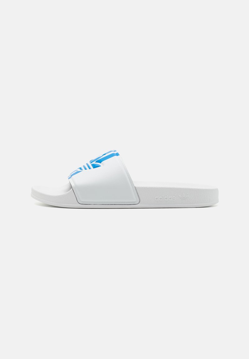 adidas Originals ADILETTE UNISEX - Pool slides - footwear white/bright ...