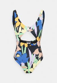 Roxy COLOR JAM ONE PIECE - Badpak - anthracite/meerkleurig - Zalando.nl