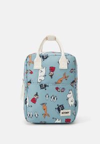 Lindex MOOMIN BACKPACK MINI UNISEX - Tourenrucksack - light dusty blue ...