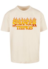 F4NT4STIC STRANGER THINGS FIRE LOGO NETFLIX TV SERIES - T-shirt print ...