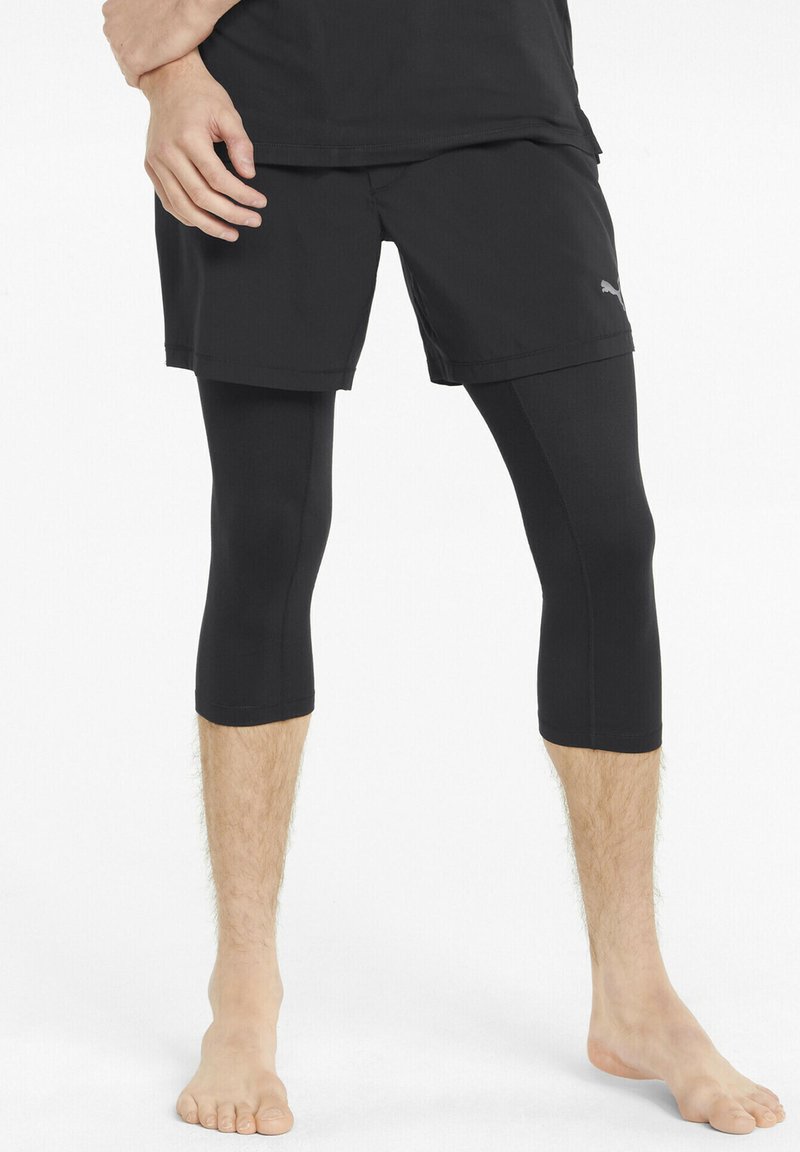 Puma STUDIO 2IN1 - Leggings - black - Zalando.de