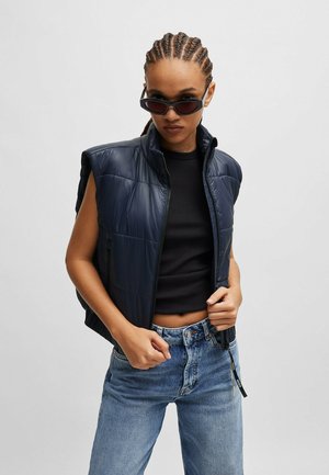 Peak Performance W HELIUM DOWN - Weste - blue shadow/dunkelblau ...