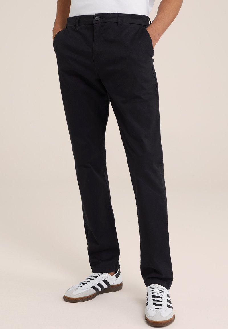 WE Fashion FUNDAMENTALS - Chinot - black/musta - Zalando.fi