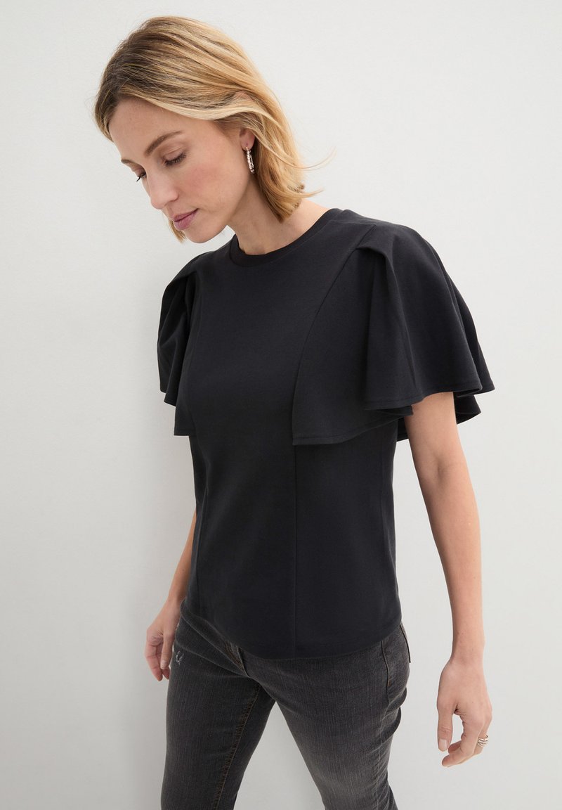 bonprix T-shirt basic - black/nero - Zalando.it