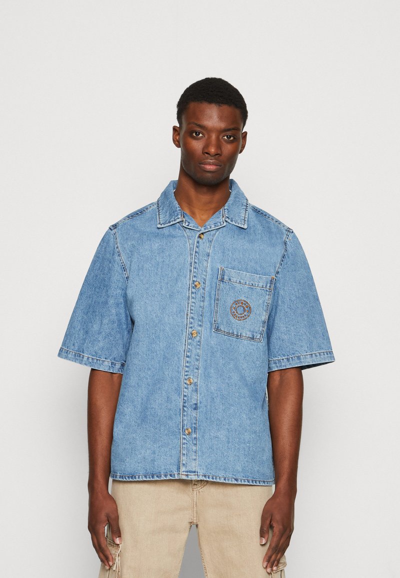 Denim Project RESORT SHIRT UNISEX - Skjorta - creek light blue denim ...