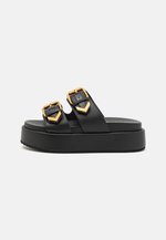 Buffalo NOA ARI - Mules à talons - black/noir - ZALANDO.FR