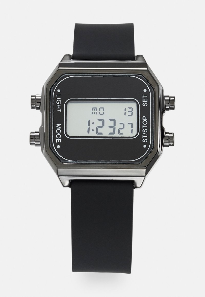 Pier One Digital watch - black - Zalando.ie