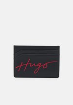 HUGO HANDWRITTEN CARD UNISEX - Visitekaarthouder - black/zwart - Zalando.nl