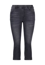 MS Mode MET DIAMANTJES - Slim fit jeans - grey/grijs - Zalando.nl