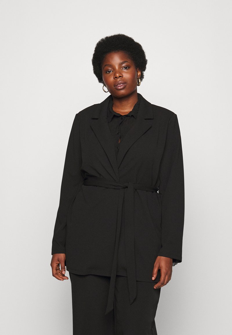 Pieces Curve TIE - Bleiser - black/must - Zalando.ee