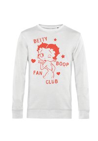 Henry Tiger BETTY BOOP FAN CLUB STAMP - Mikina - white/bílá - Zalando.cz