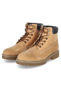 Dockers by Gerli Šněrovací kotníkové boty - beige/béžová - Zalando.cz