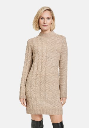 b.young BYNONNINA - Robe pull - caribou melange/marron - ZALANDO.FR