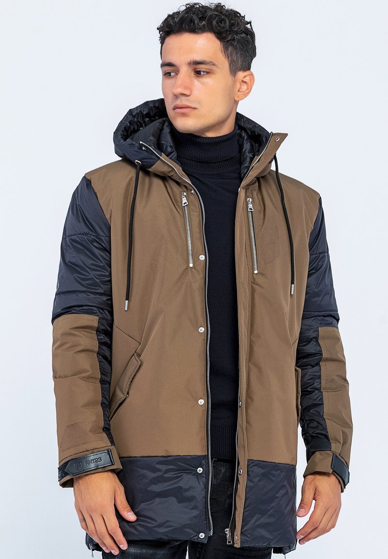 Ron Tomson Wintermantel - beige - Zalando.de