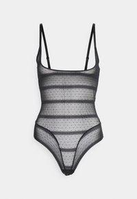 Hunkemöller WYOB MESH BODY - Body - black - Zalando