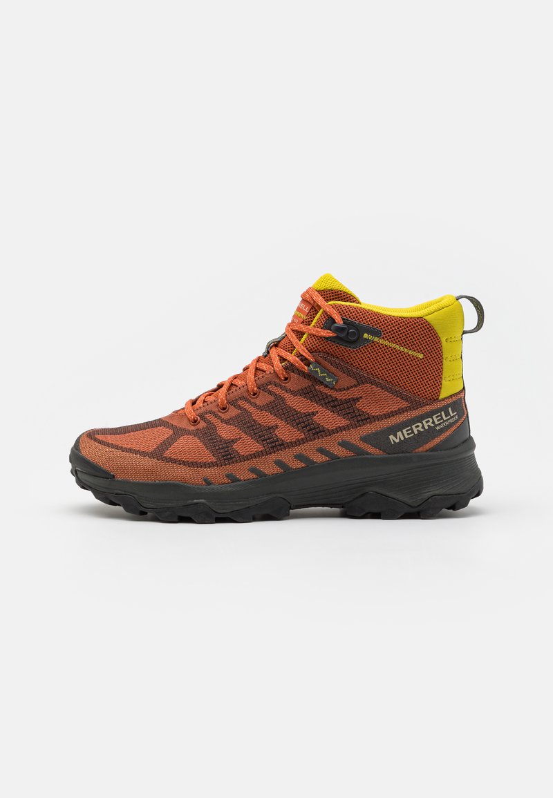Merrell SPEED ECO MID WP - Hikingschuh - clay/schwarz - Zalando.at