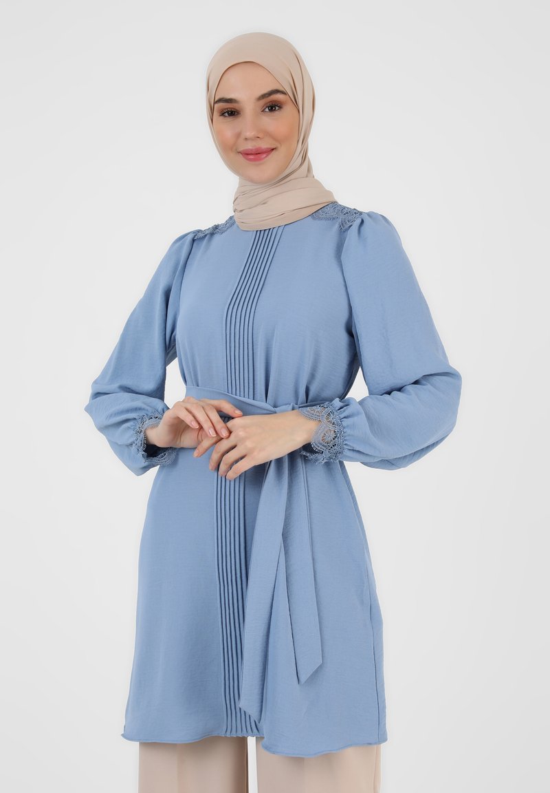 Modanisa CREW NECK REFKA - Tunic - dark blue - Zalando.ie